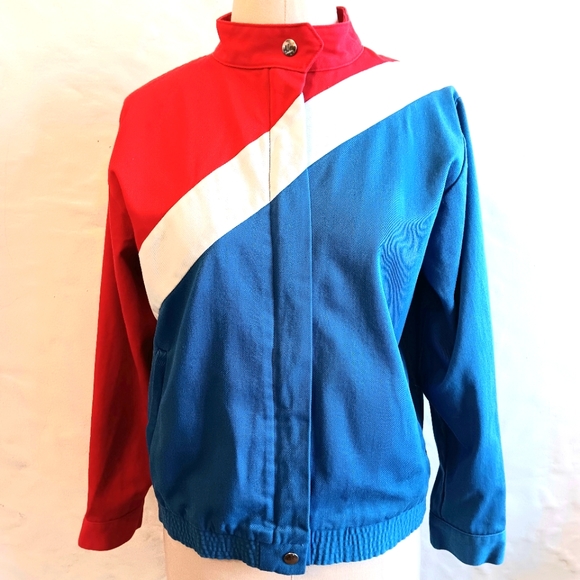 Levi's | Jackets & Coats | Vtg Levis 84 Olympics Team Zipup Snap Track ...